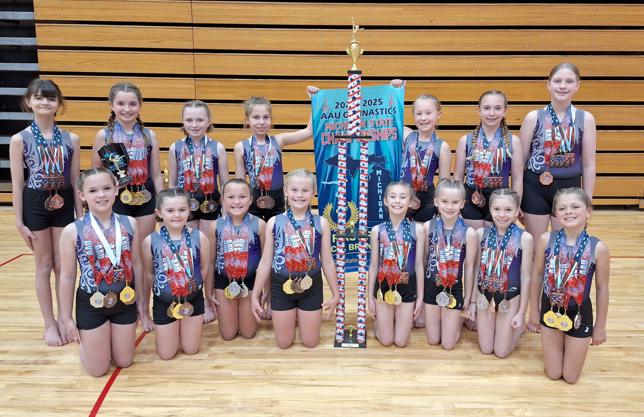 Flipstar Gymnastics teams sweep State Champion titles