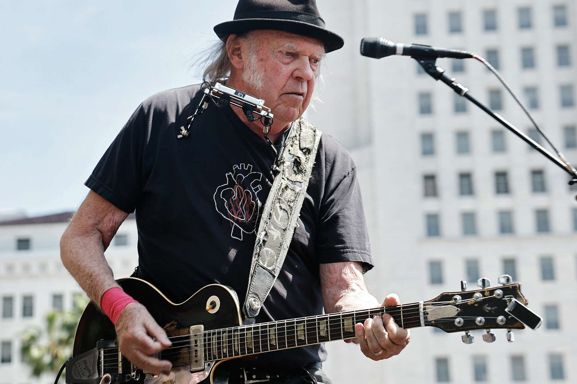 Neil Young’s Elon Musk-bashing track is now available to stream