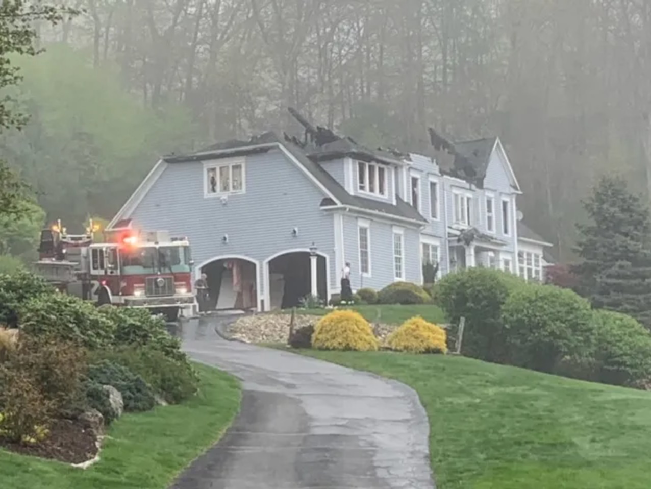 Lightning may have sparked Avon house fire, officials say