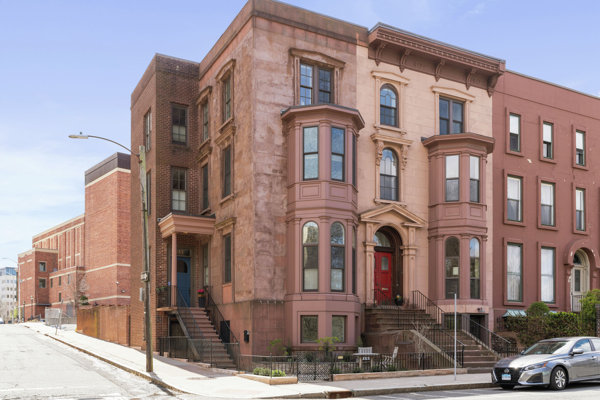 1860's brownstone of former Hartford mayor Luke Bronin lists for $1.3M