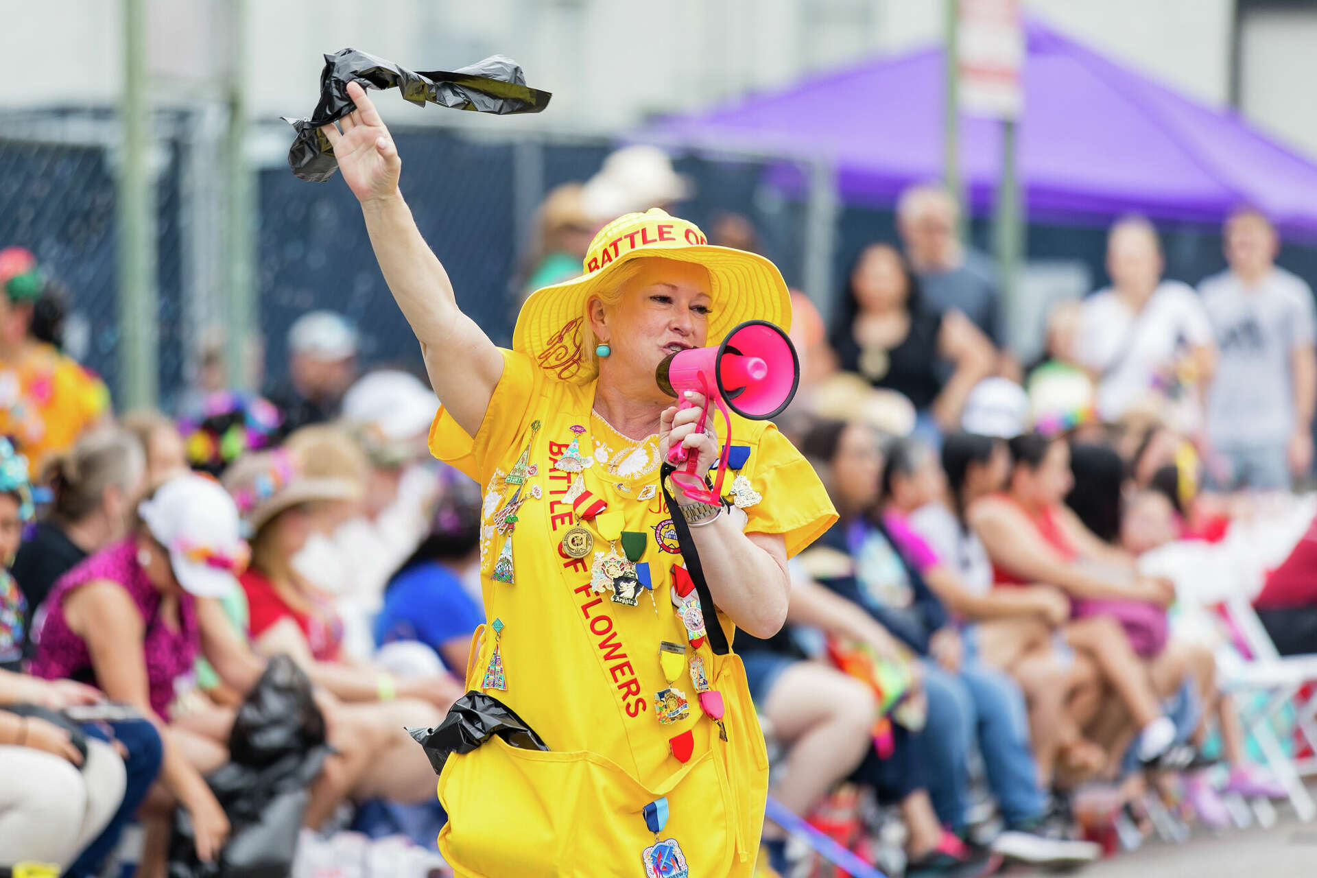 Photos from Battle of Flowers 2025 at Fiesta San Antonio