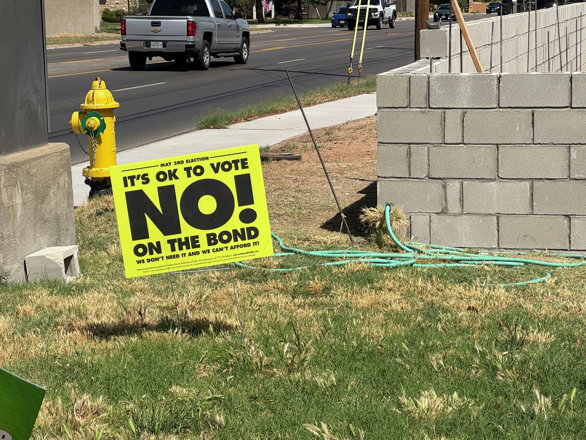 Midland College bond sign removals spark outrage