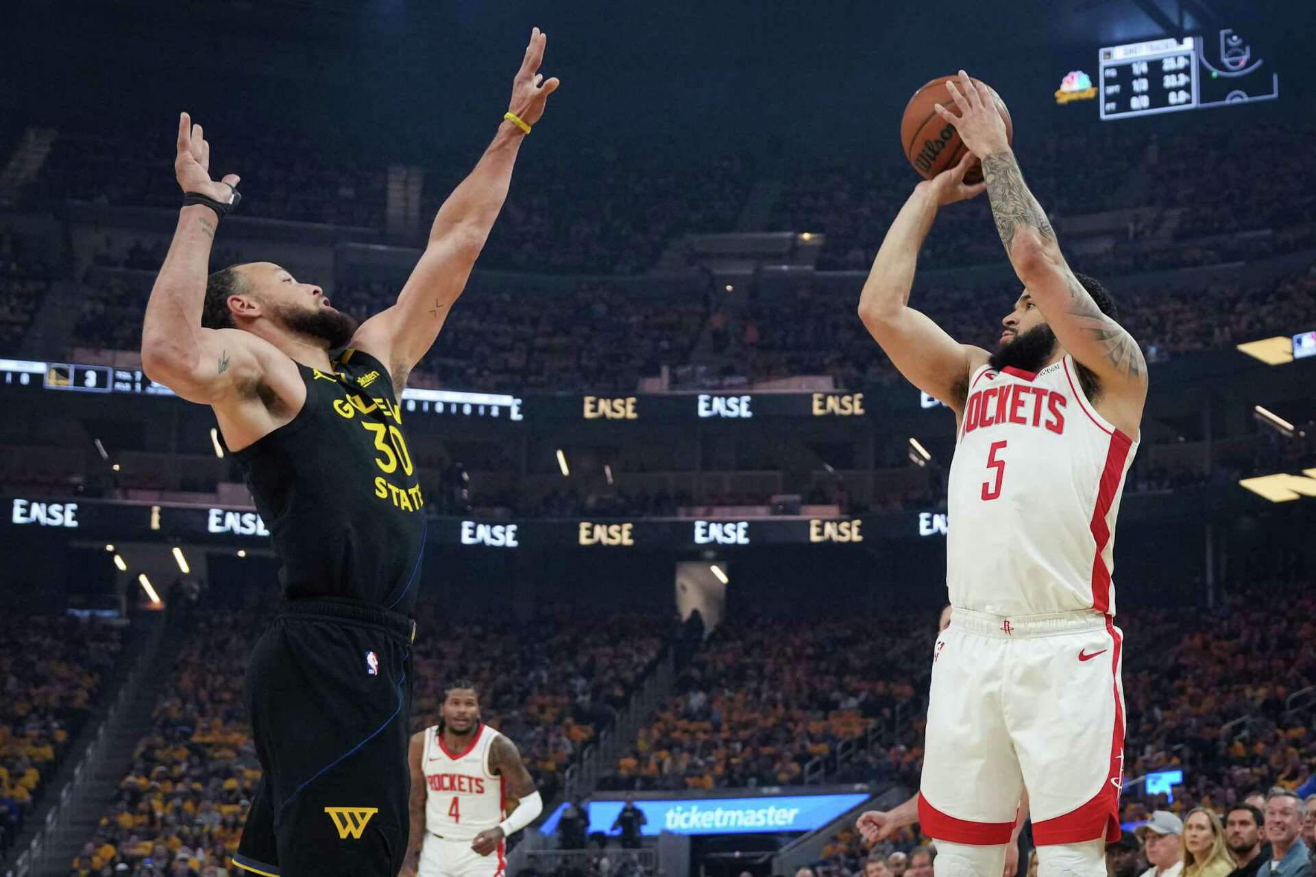 Rockets' Steven Adams' presence wrecks Warriors' offense in Game 6