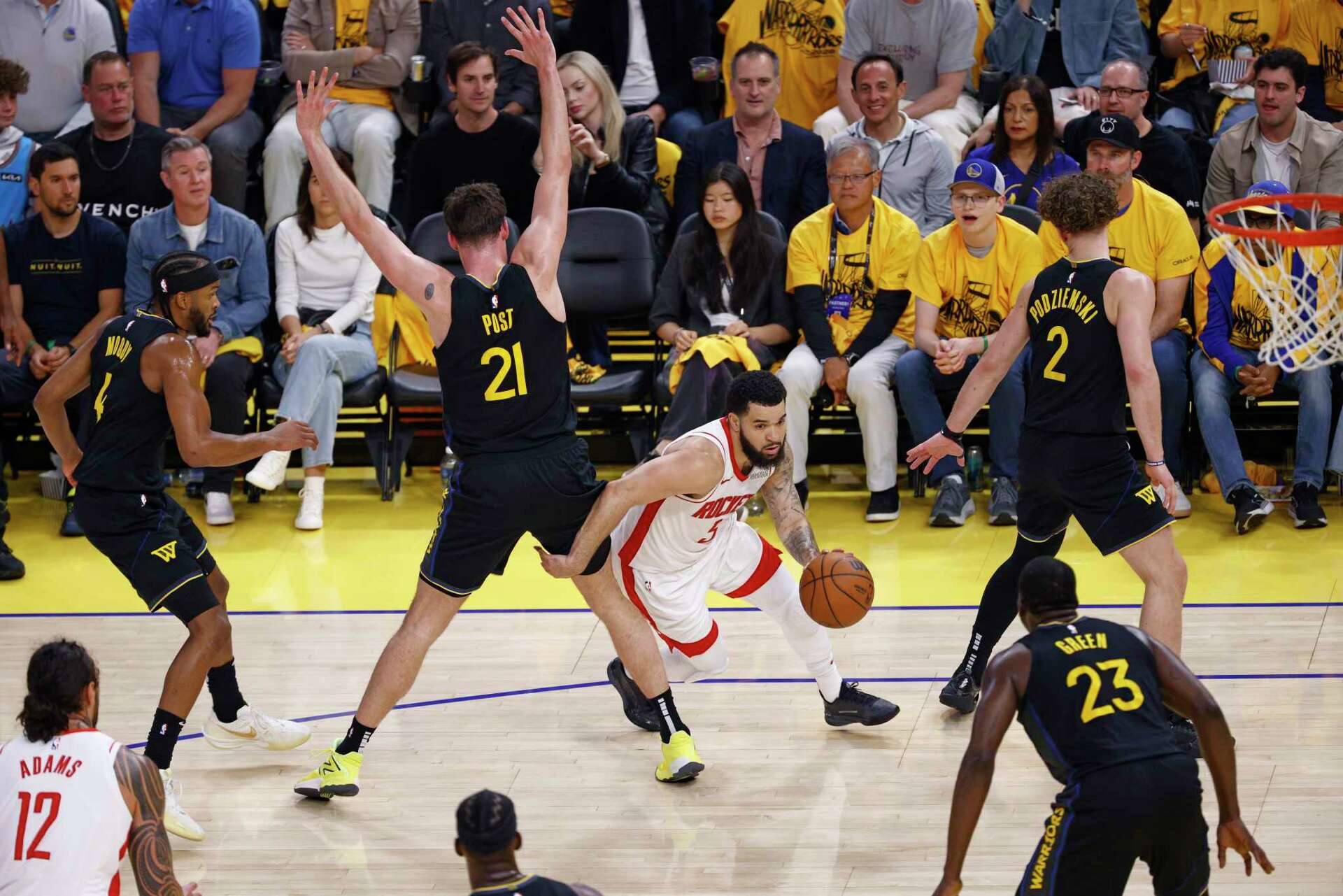 Warriors can't solve Rockets’ defense in Game 6, squander series lead