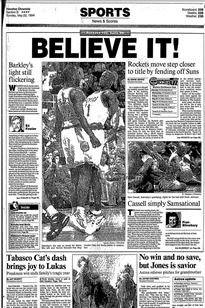 Houston Rockets' Game 7 history ahead of final showdown vs. Warriors