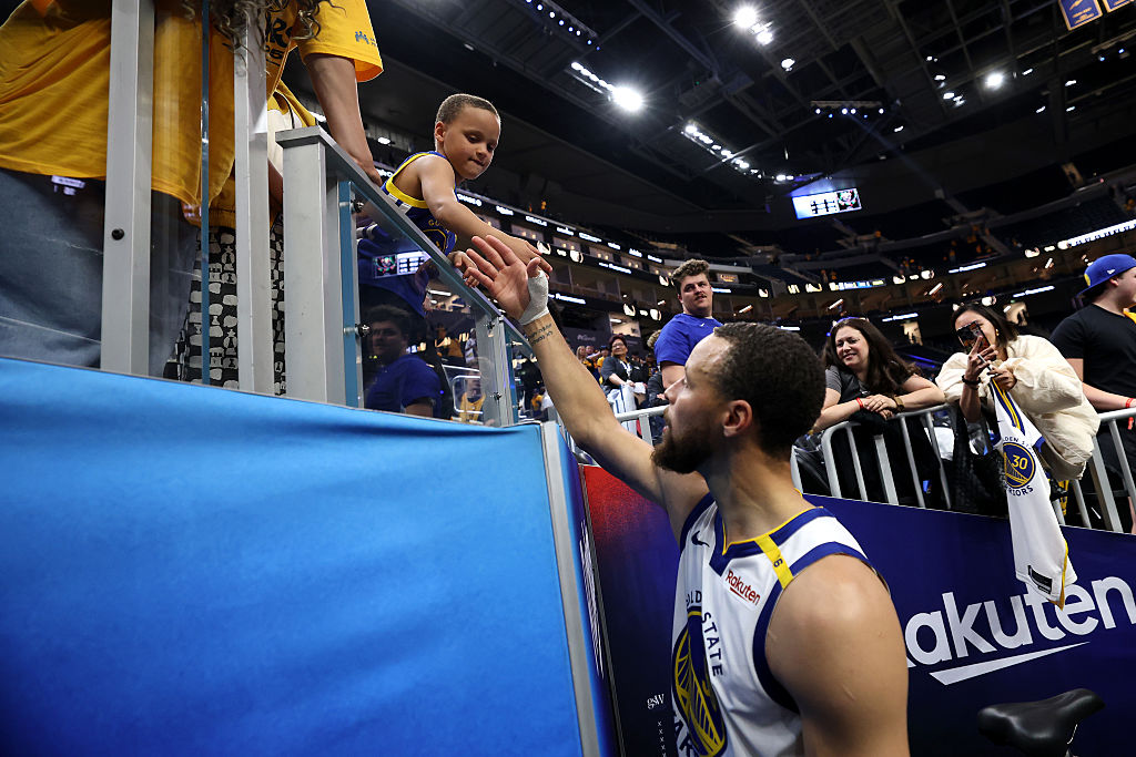 Stephen Curry's son embodied every Warriors fan after Game 6 loss