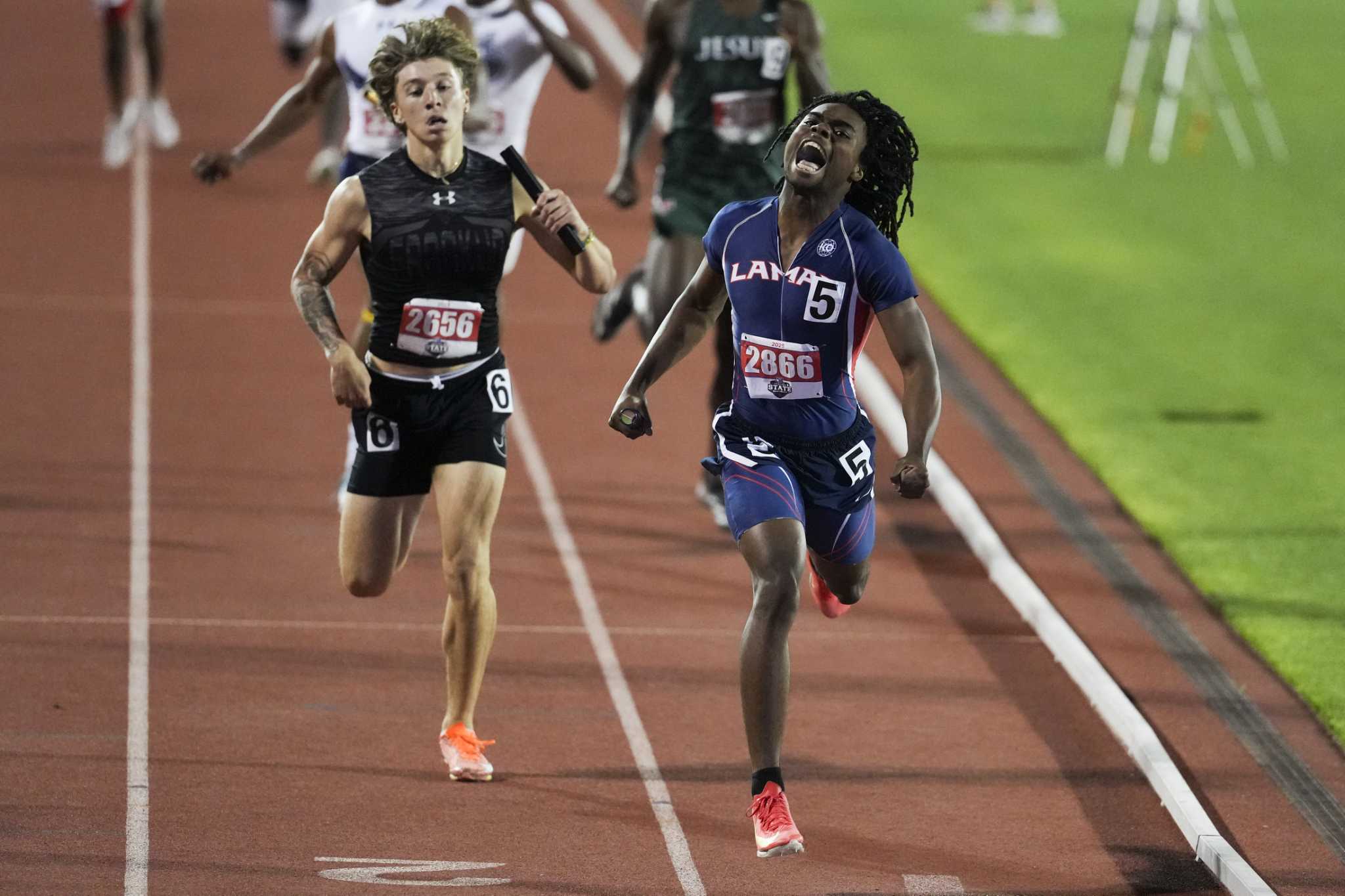 Lamar boys, Shadow Creek girls win Class 6A state track titles