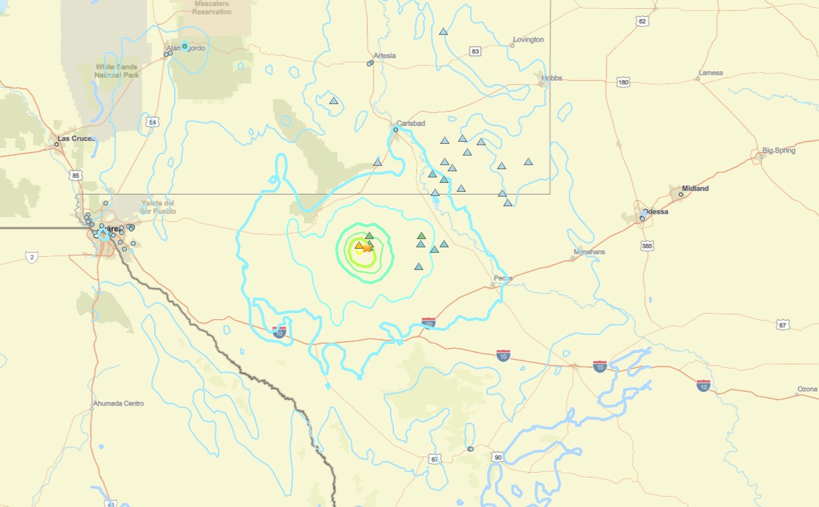 Magnitude 5.4 earthquake hits West Texas, rattles Culberson County