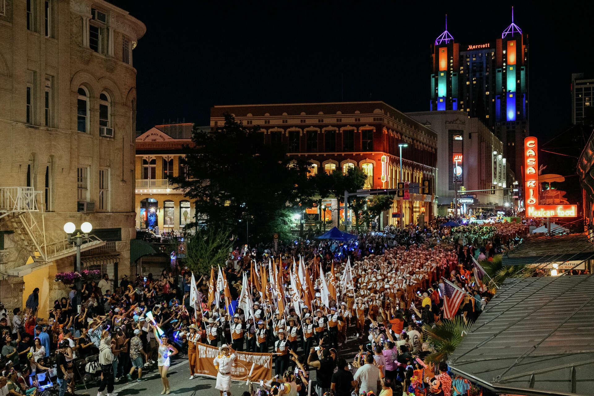 Fiesta Flambeau Parade 2025 draws thousands to San Antonio