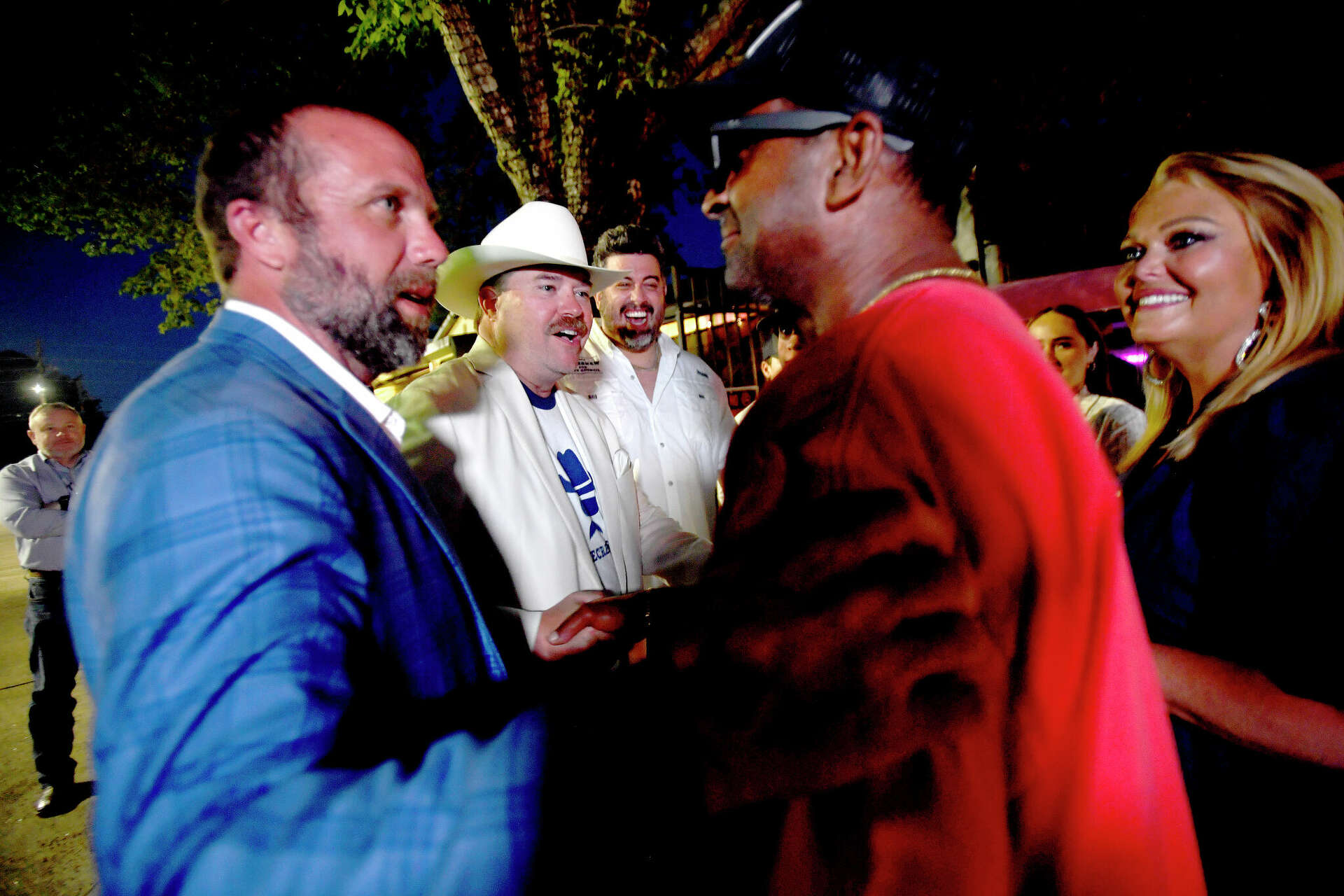 Stiles, Crenshaw gather with supporters on election night