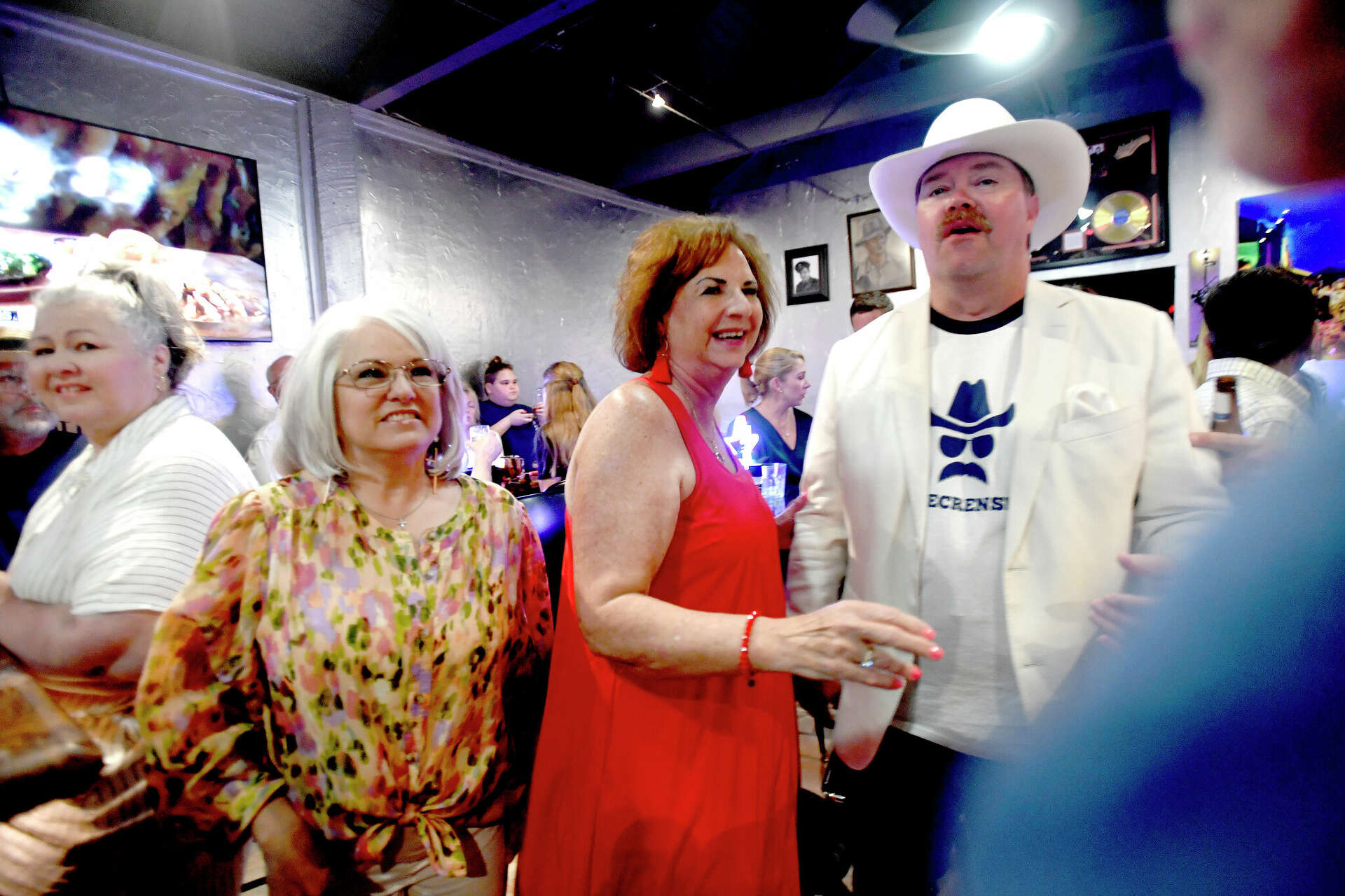 Stiles, Crenshaw gather with supporters on election night