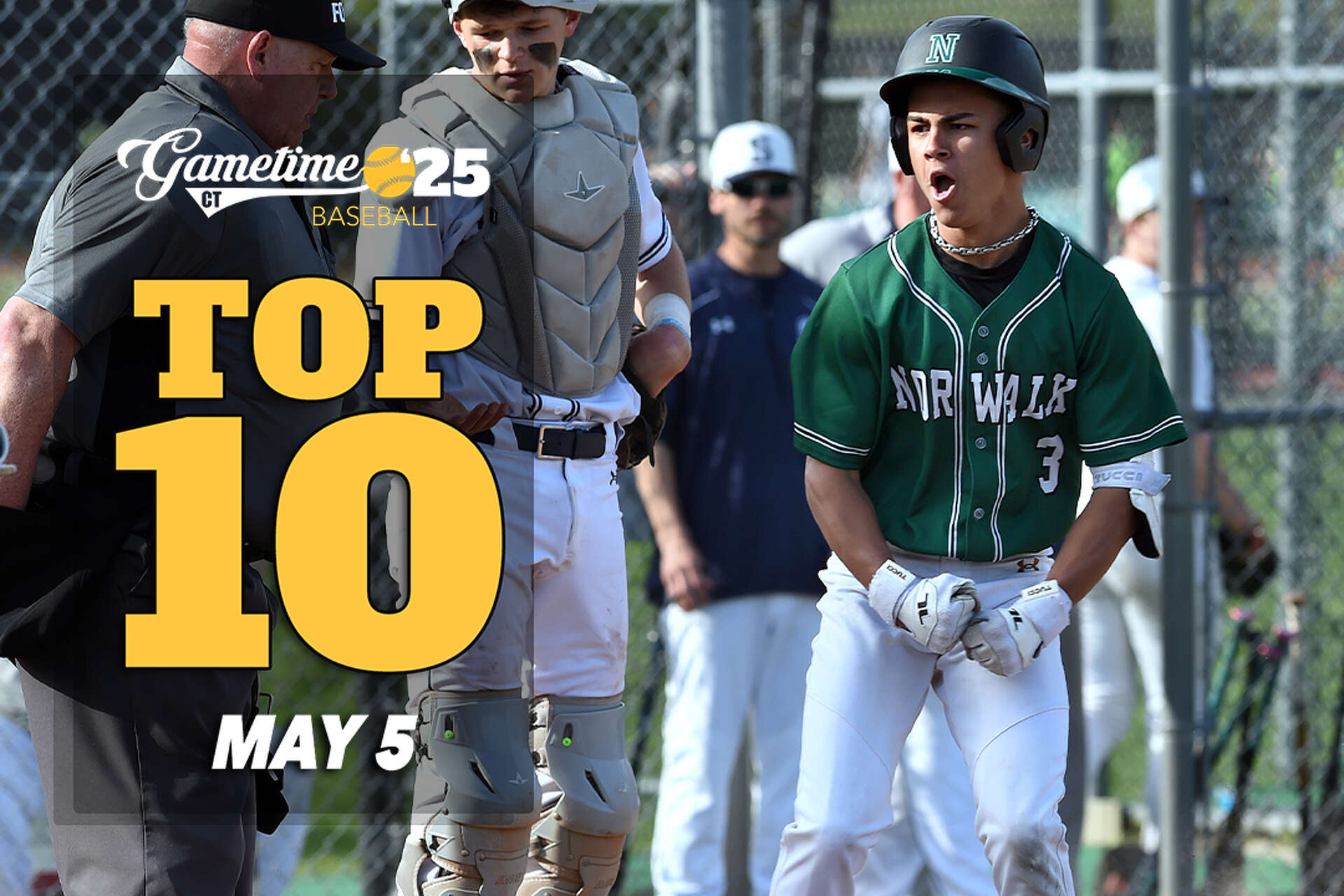 Top 10 Connecticut Baseball High School Poll, May 5, 2025