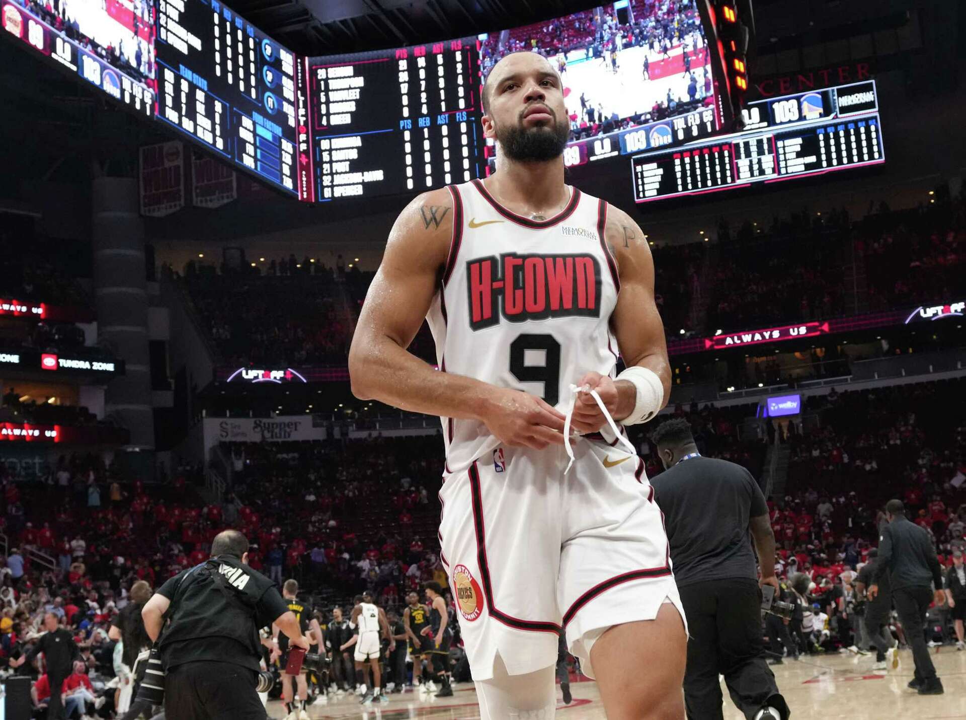 Former Rocket Dillon Brooks 'a little bit sad' on being traded to Suns