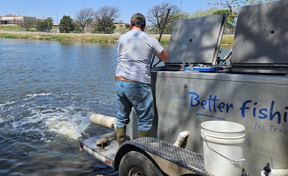 TPWD's catfish stocking program underway statewide