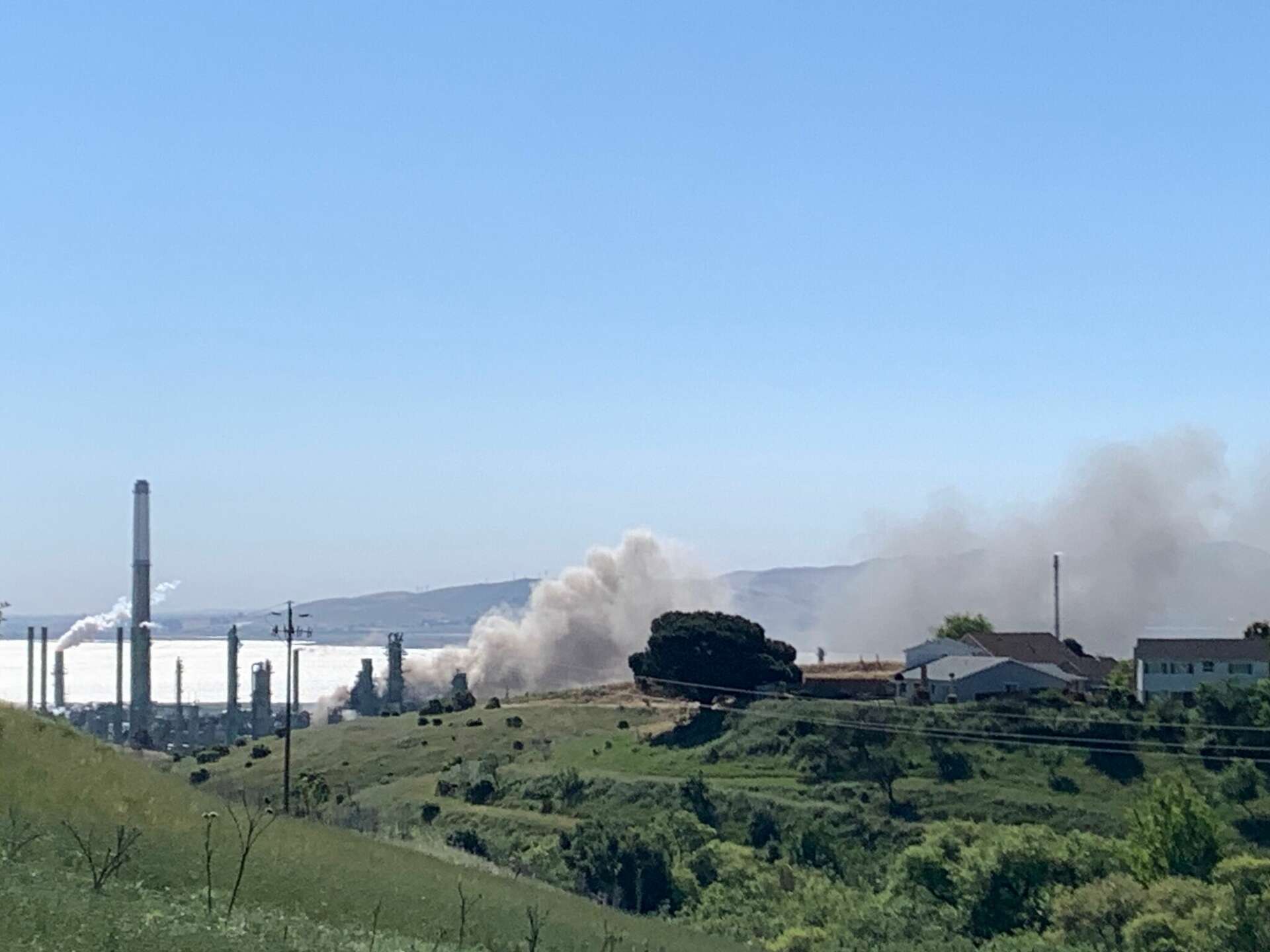 The Valero refinery fire in Benicia was sparked by a broken furnace