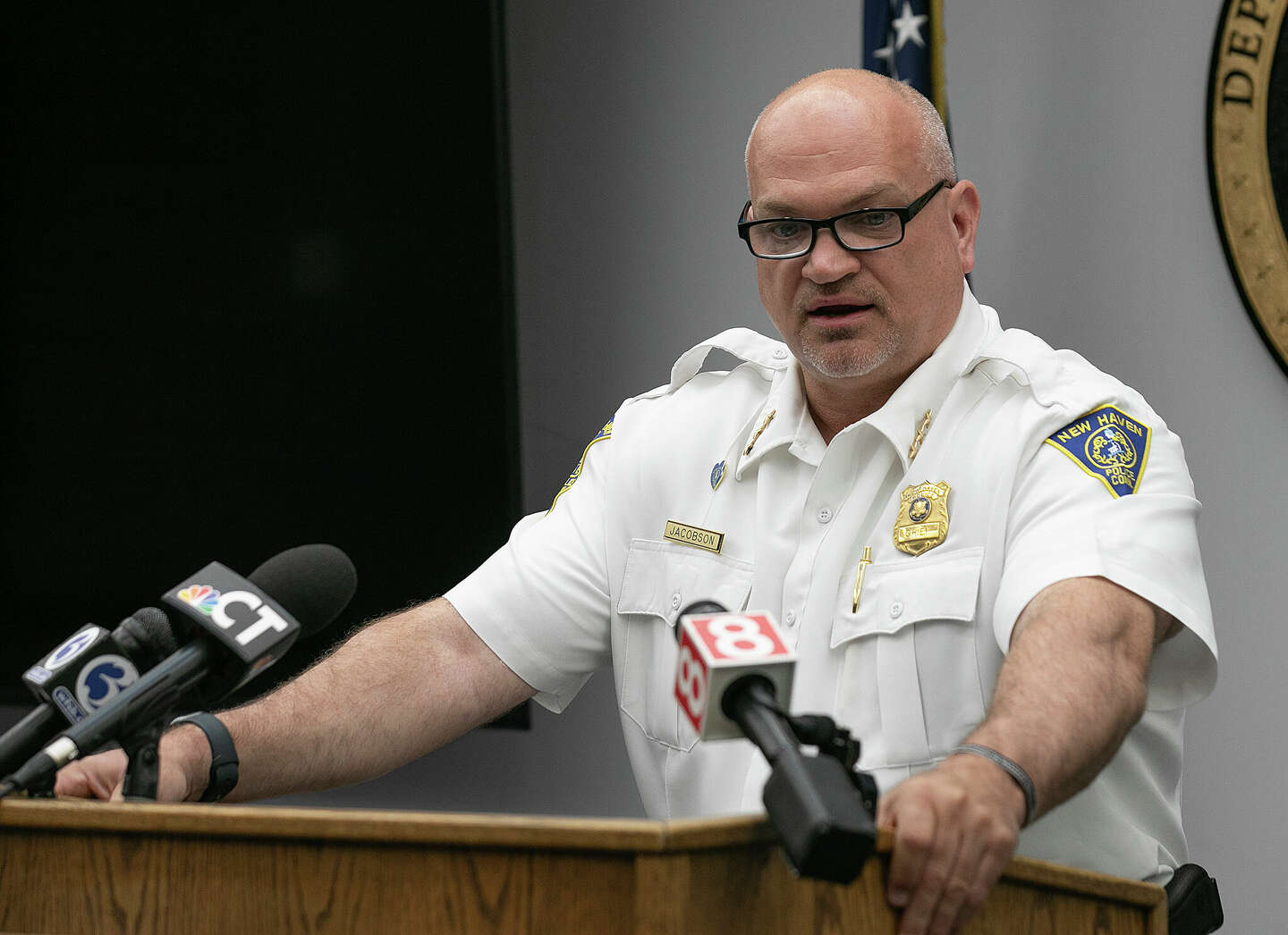 Ex-New Haven police chief bet $4.4M before $85K theft arrest: Warrant