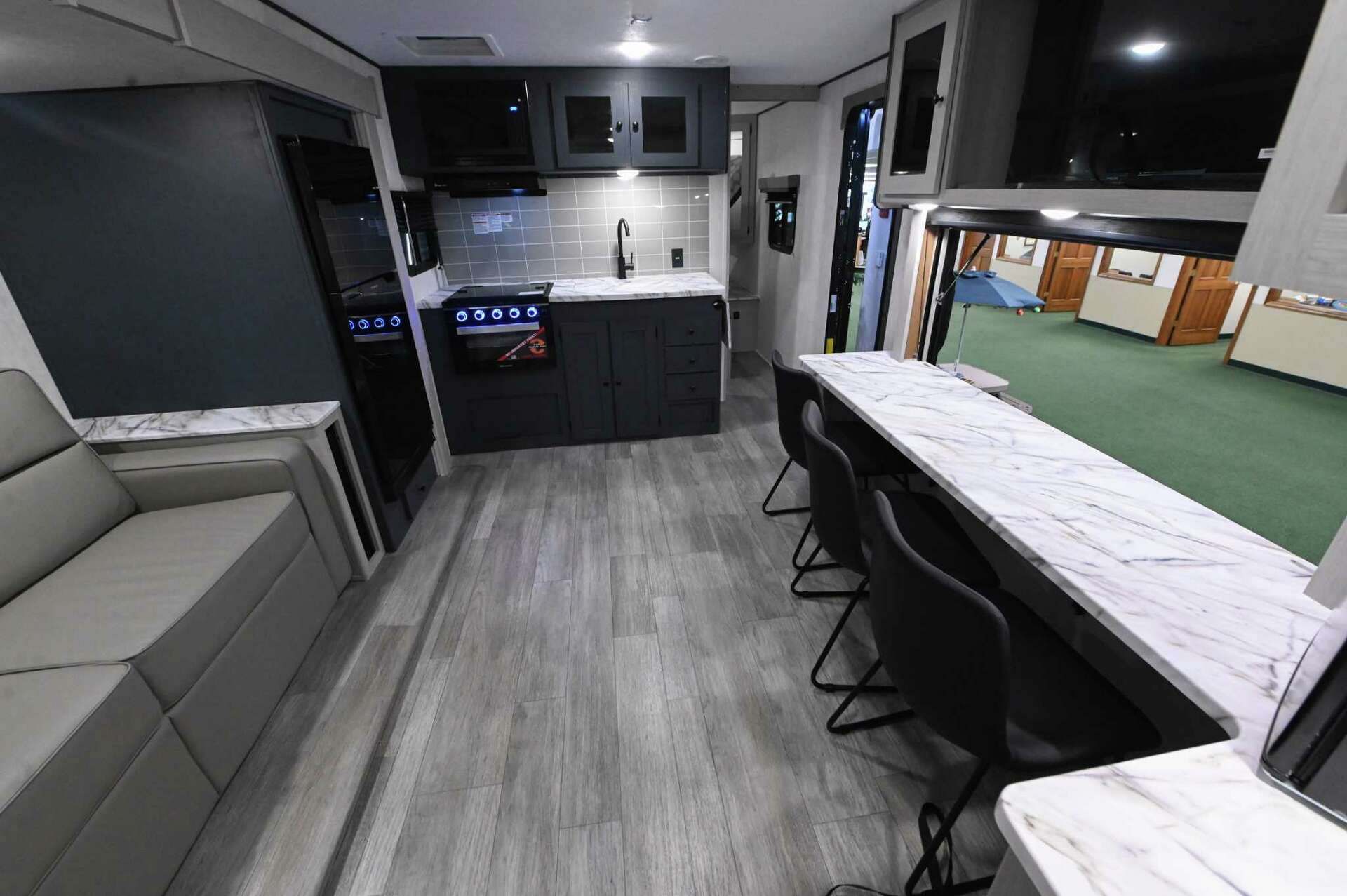 Modern RVs include Wi-Fi boosters, lofted sleep areas, off-road tires