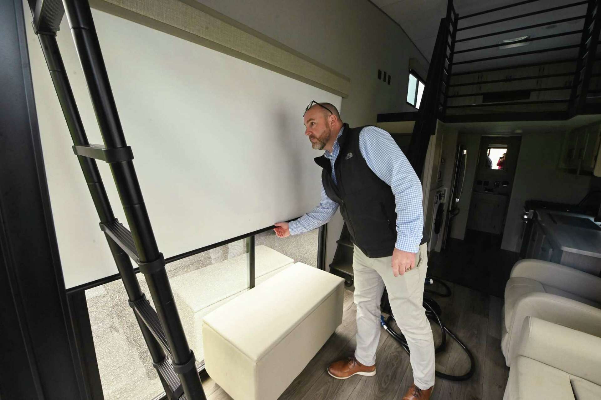 Modern RVs include Wi-Fi boosters, lofted sleep areas, off-road tires