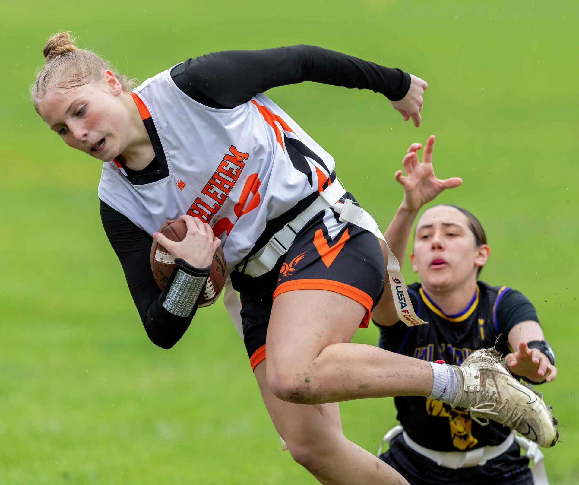 Holy Trinity flag football excels in every facet to top Bethlehem