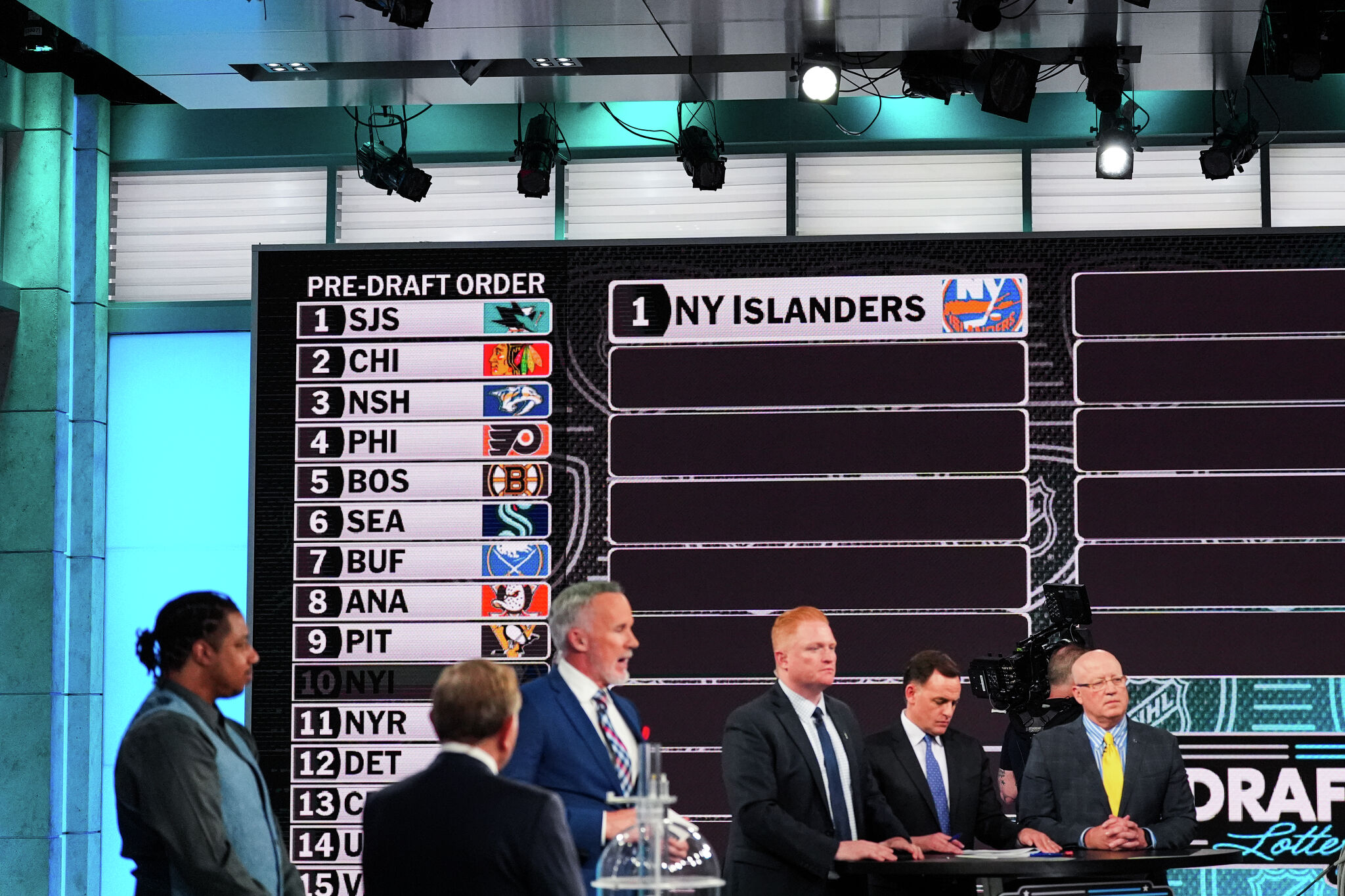 Islanders overcome odds, earn No. 1 pick in NHL Draft Lottery