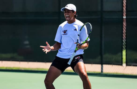 Laredo's Marco Rodriguez shines in freshman tennis season at UIW