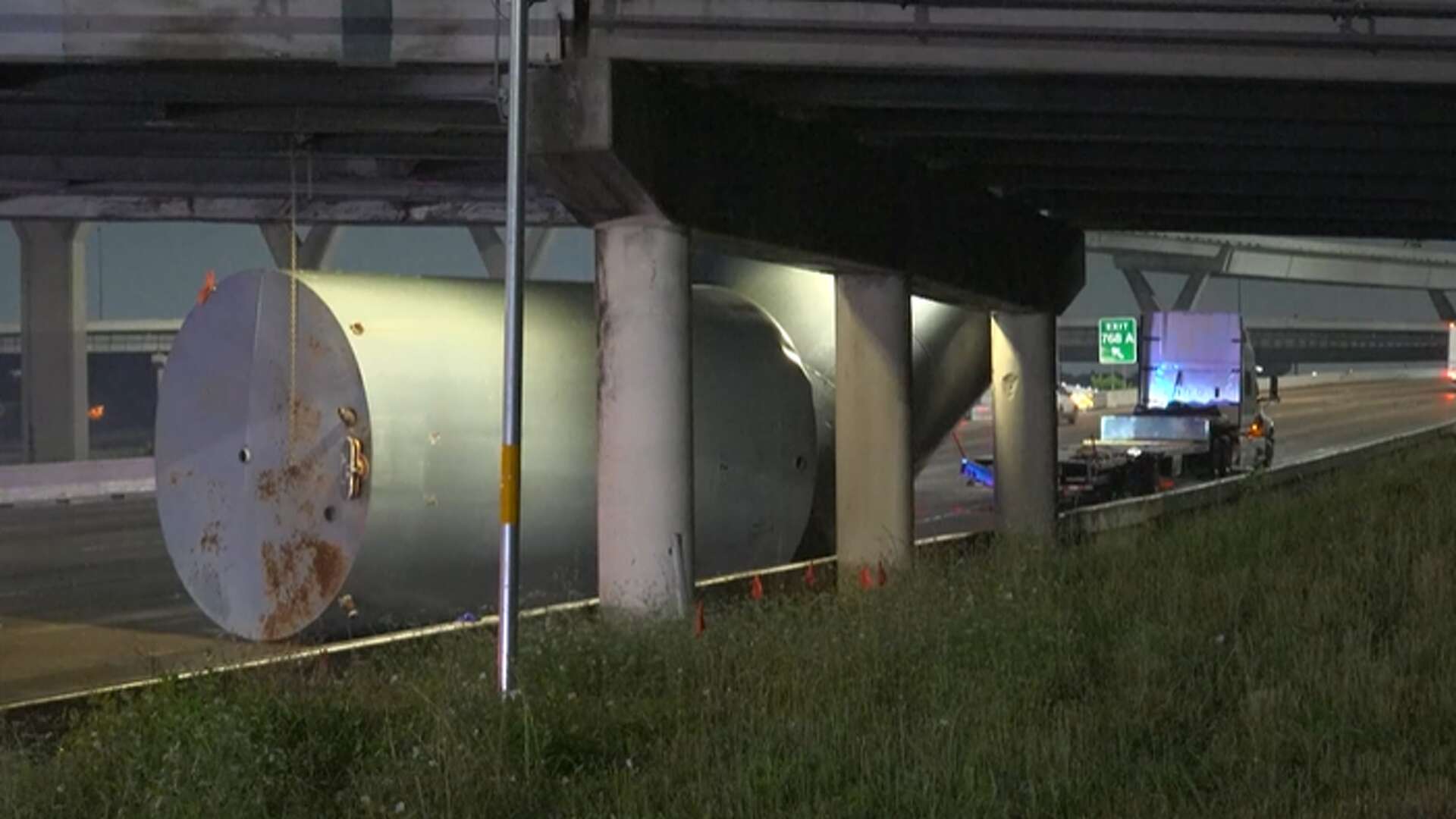 Traffic at Houston Avenue bridge and I-10 in normal after crash