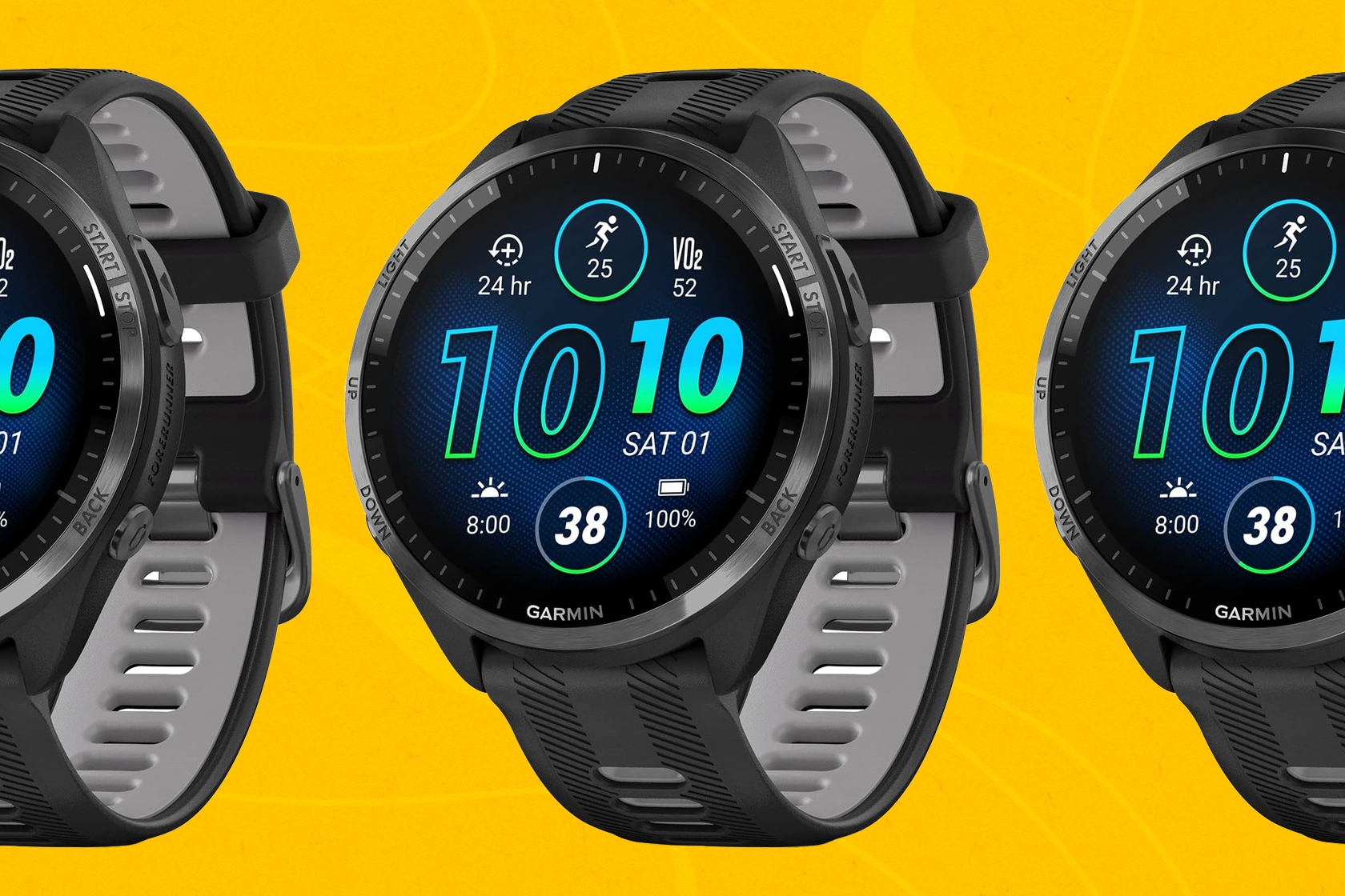 Garmin's Forerunner 965 smartwatch has a 23 day battery life — 17% off