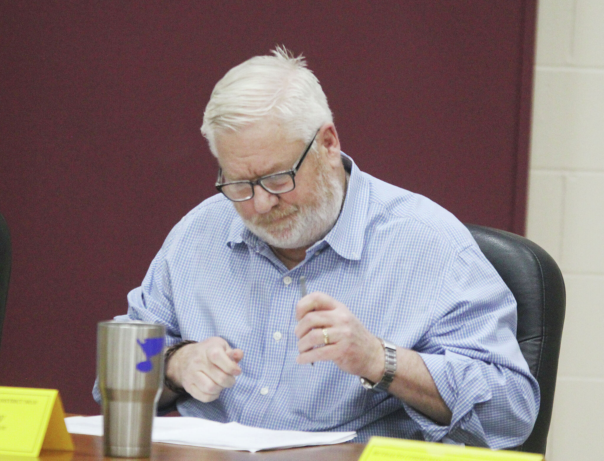 Bethalto retired officer takes role as school board vice president