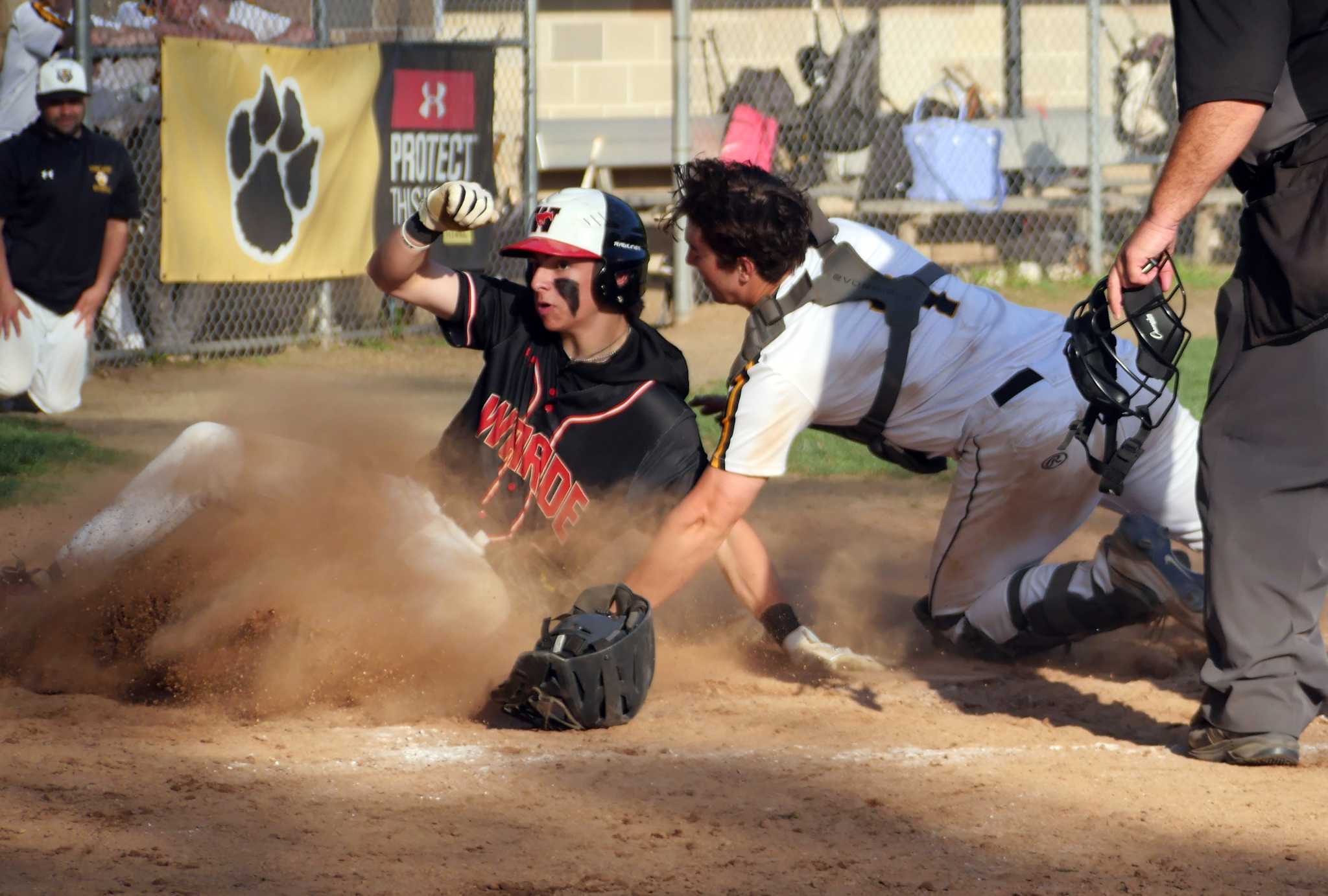 Fairfield Warde vs. Daniel Hand high school baseball in photos