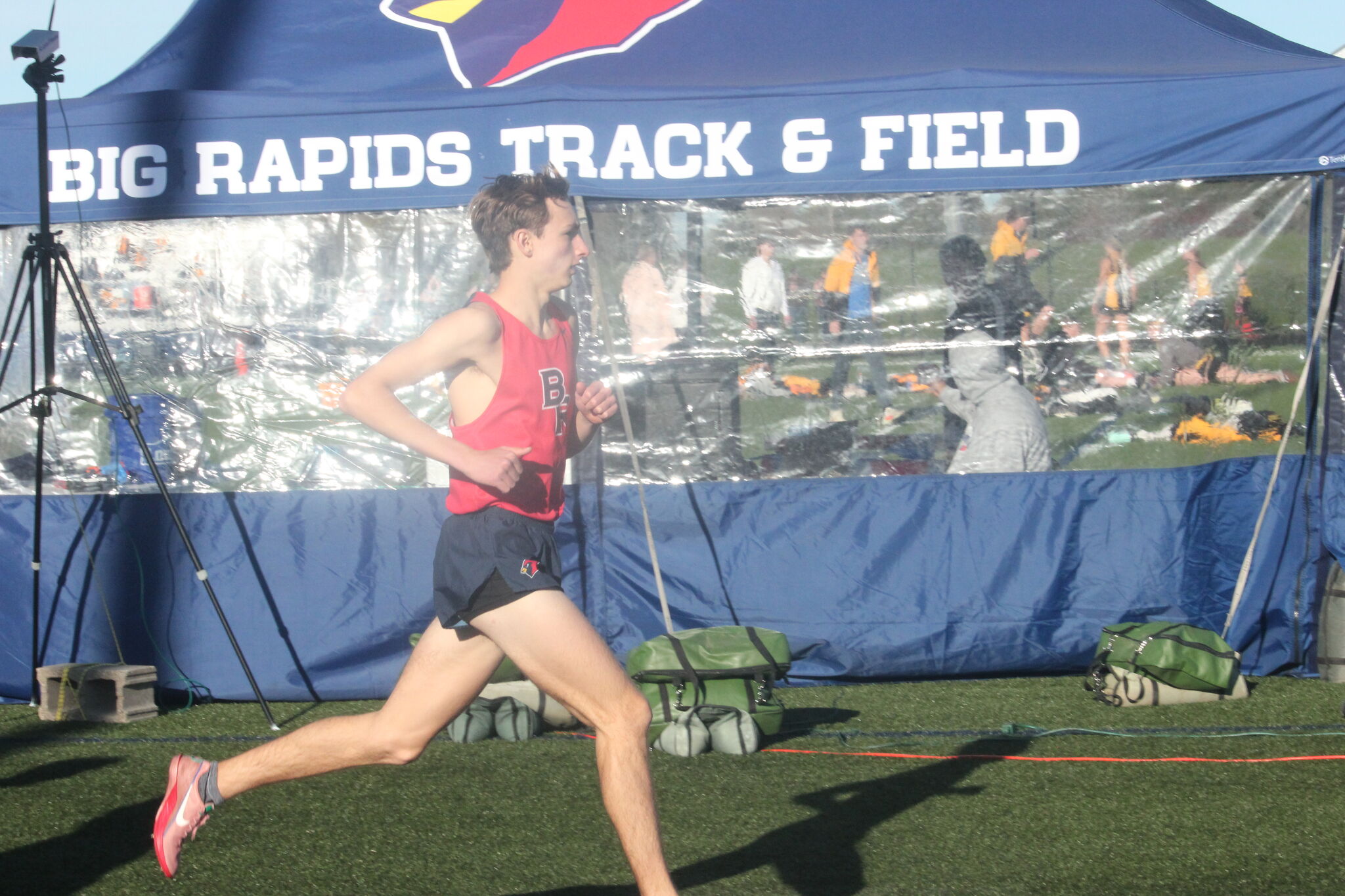 Big Rapids runner eyes unique finish to his high school running career
