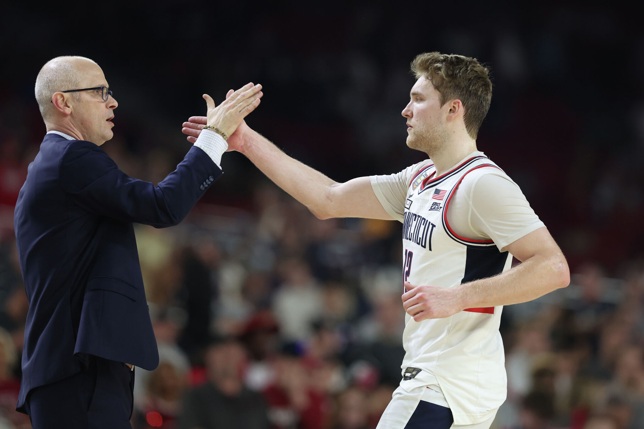 Cam Spencer praises UConn men's basketball coach Dan Hurley