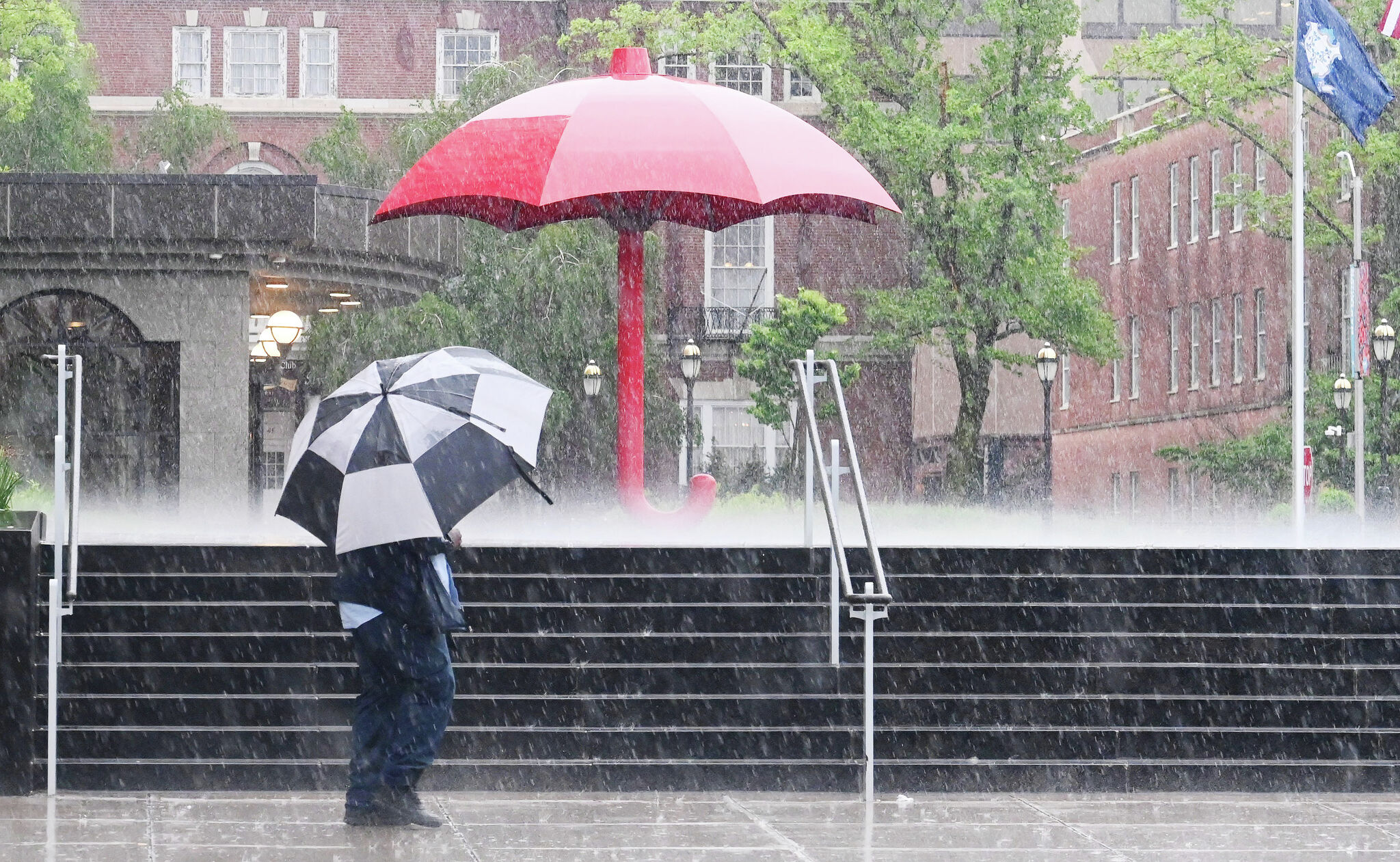 Flood warnings issued near CT River as storm brings drenching rain