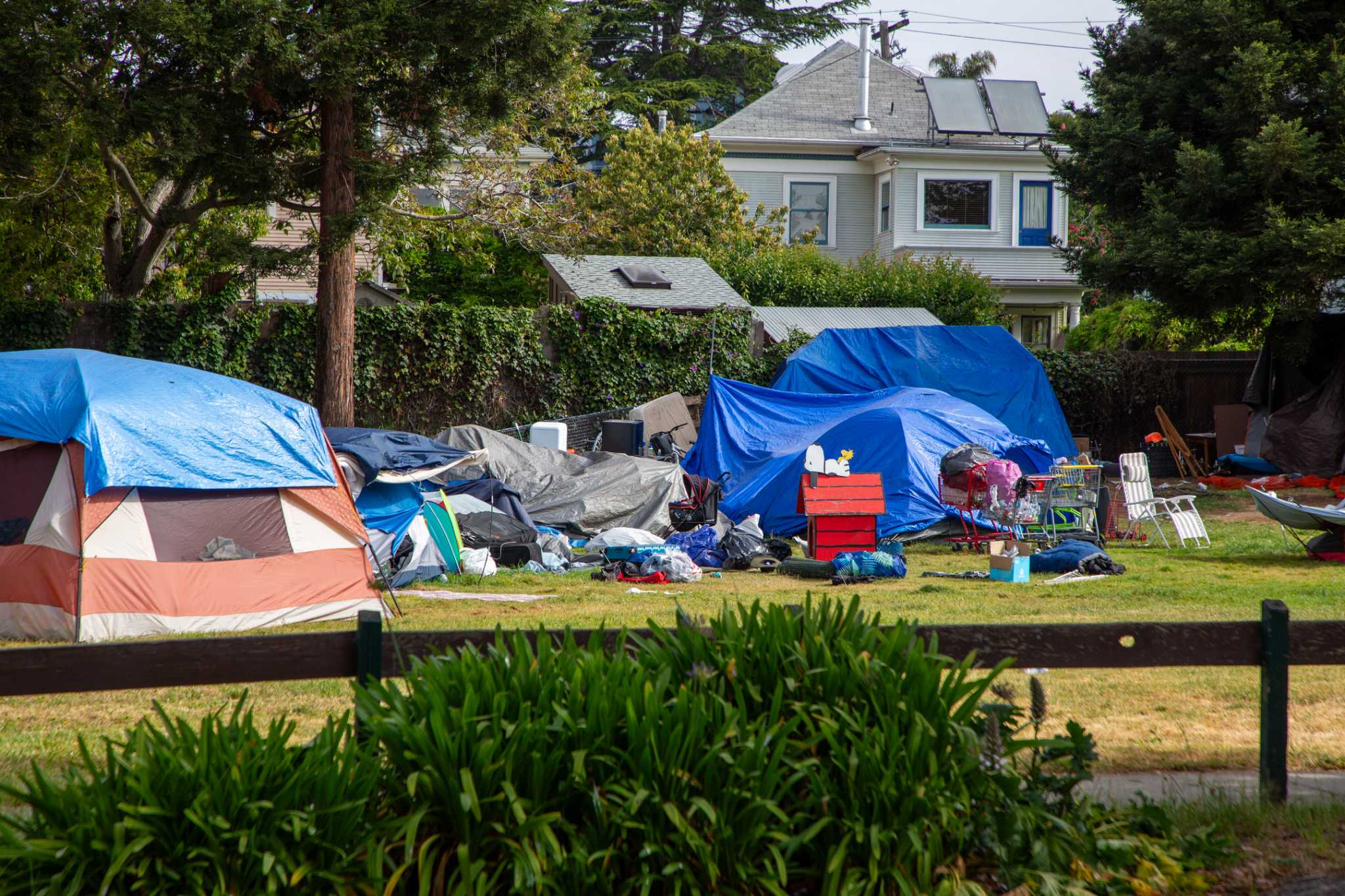 Berkeley homeless encampment stokes neighborhood outrage