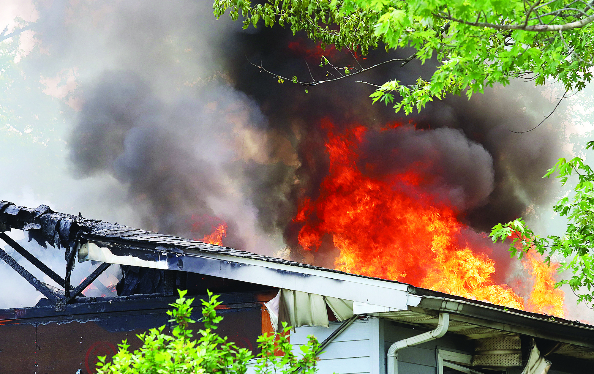 South Roxana house fire guts home; six fire departments respond