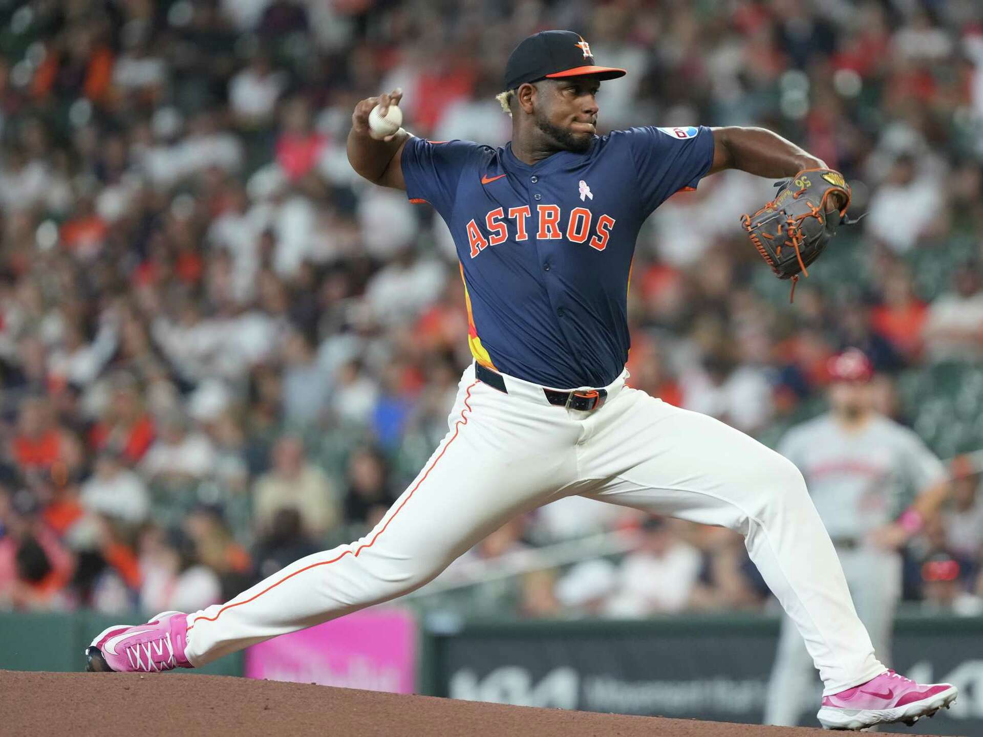 Houston Astros starter Ronel Blanco being evaluated for elbow soreness