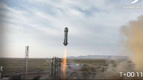 Blue Origin: Watch New Shepard space flight from Texas launch site