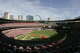 Busch Stadium II, home of the St. Louis Cardinals, opened May 12, 1966
