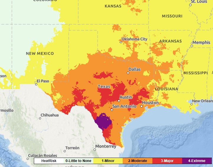 Extreme heat blasts South Texas: How hot will San Antonio get?