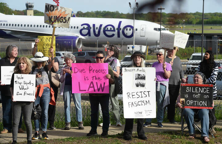 National group targets Avelo deportation flights amid Tweed protests