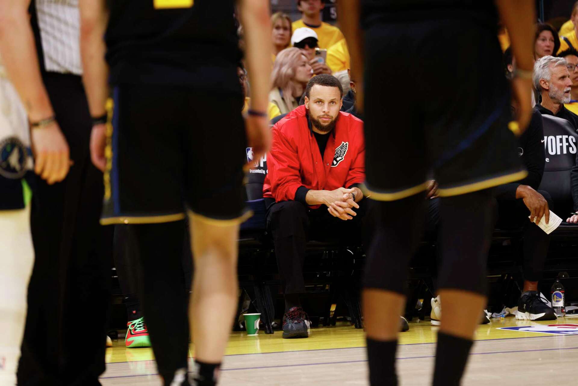 Warriors flattened by T’wolves in second half, on brink of elimination