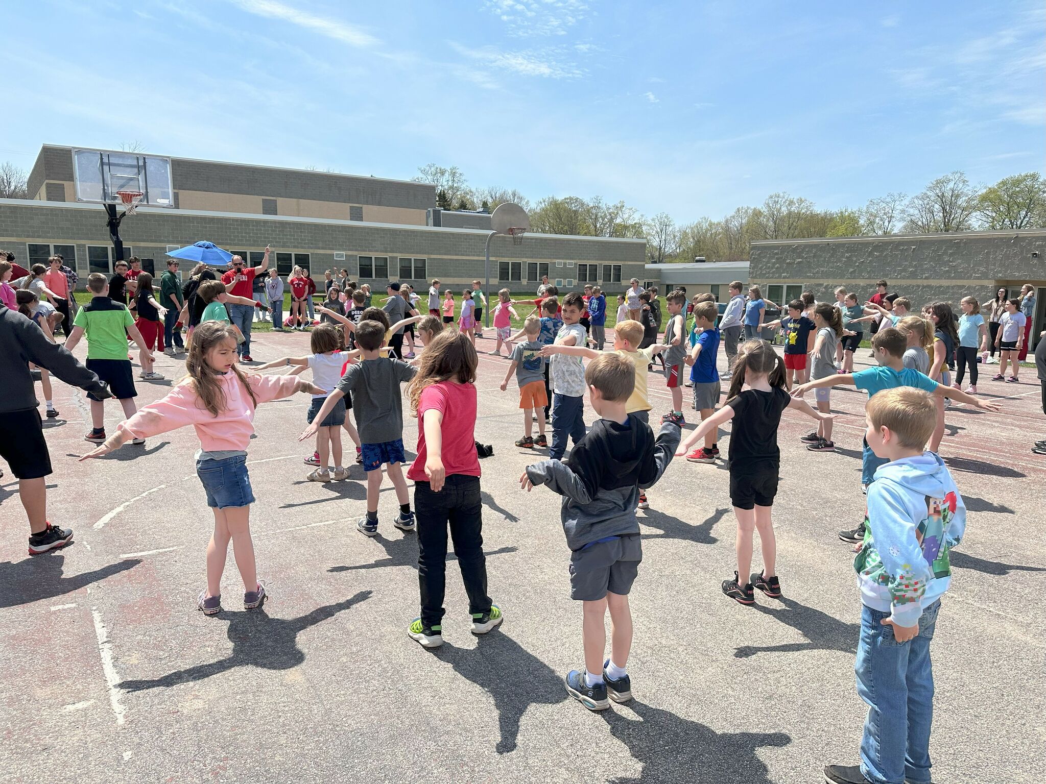 Bear Lake students celebrate ACES Day with exercise, games