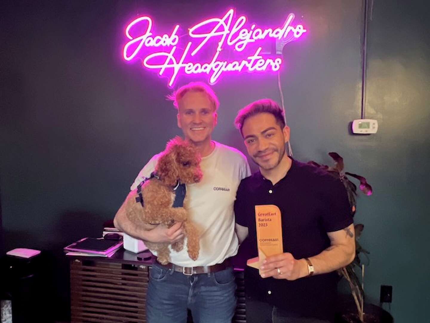 Grondahl: Troy barista going for the gold at London competition