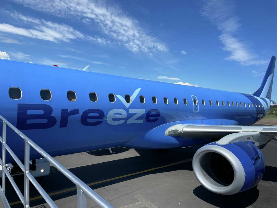 Breeze Airways launches new flight from Bradley International Airport