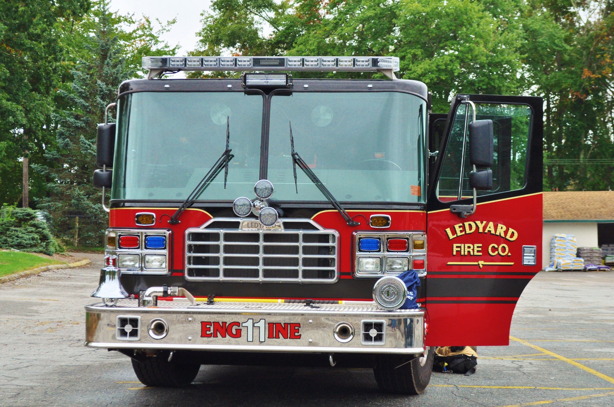 Ledyard fire crews battling 2-alarm fire on Lambtown Road: Official