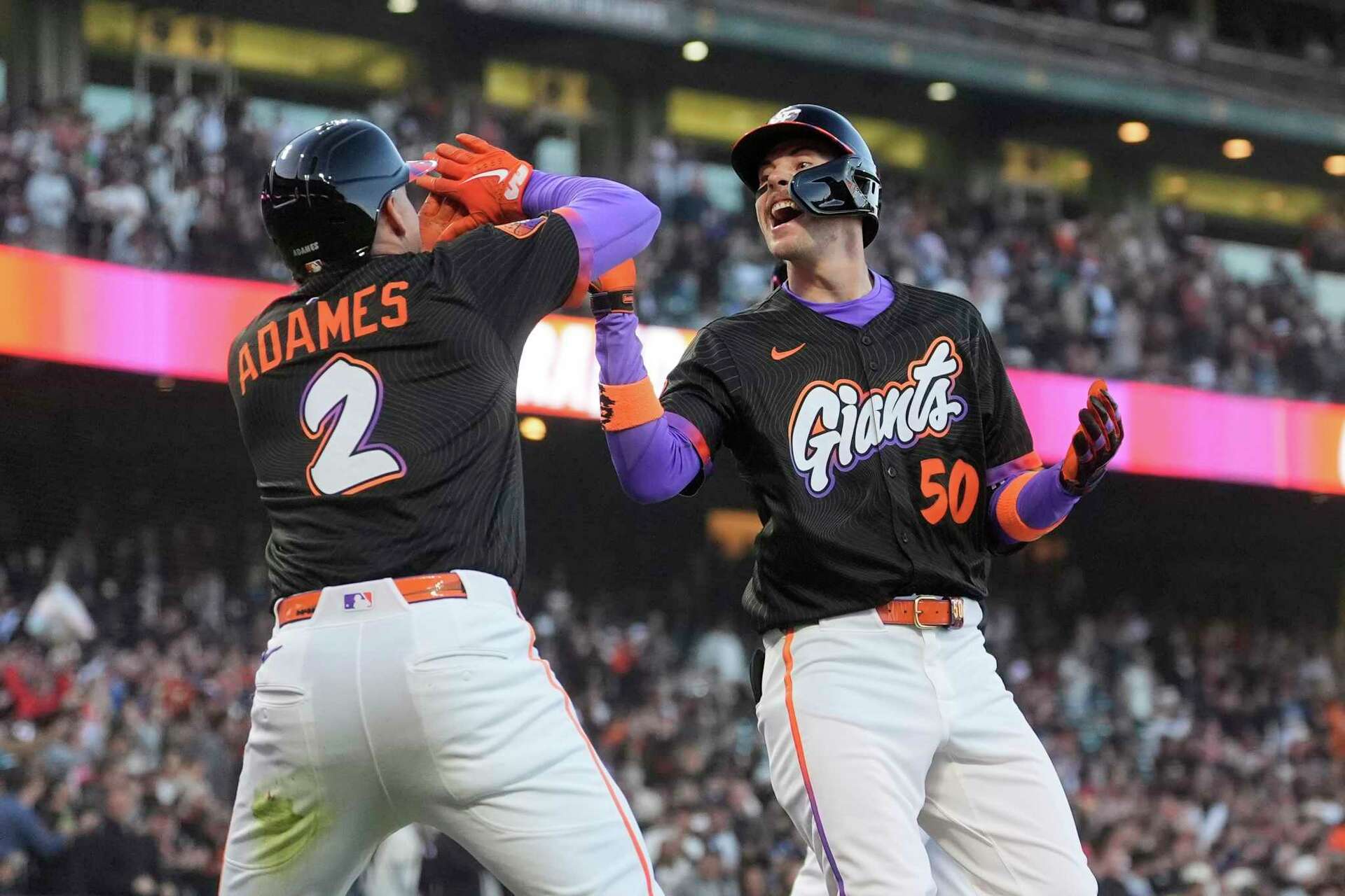 Giants snap skid as Christian Koss hits grand slam, Robbie Ray goes 6