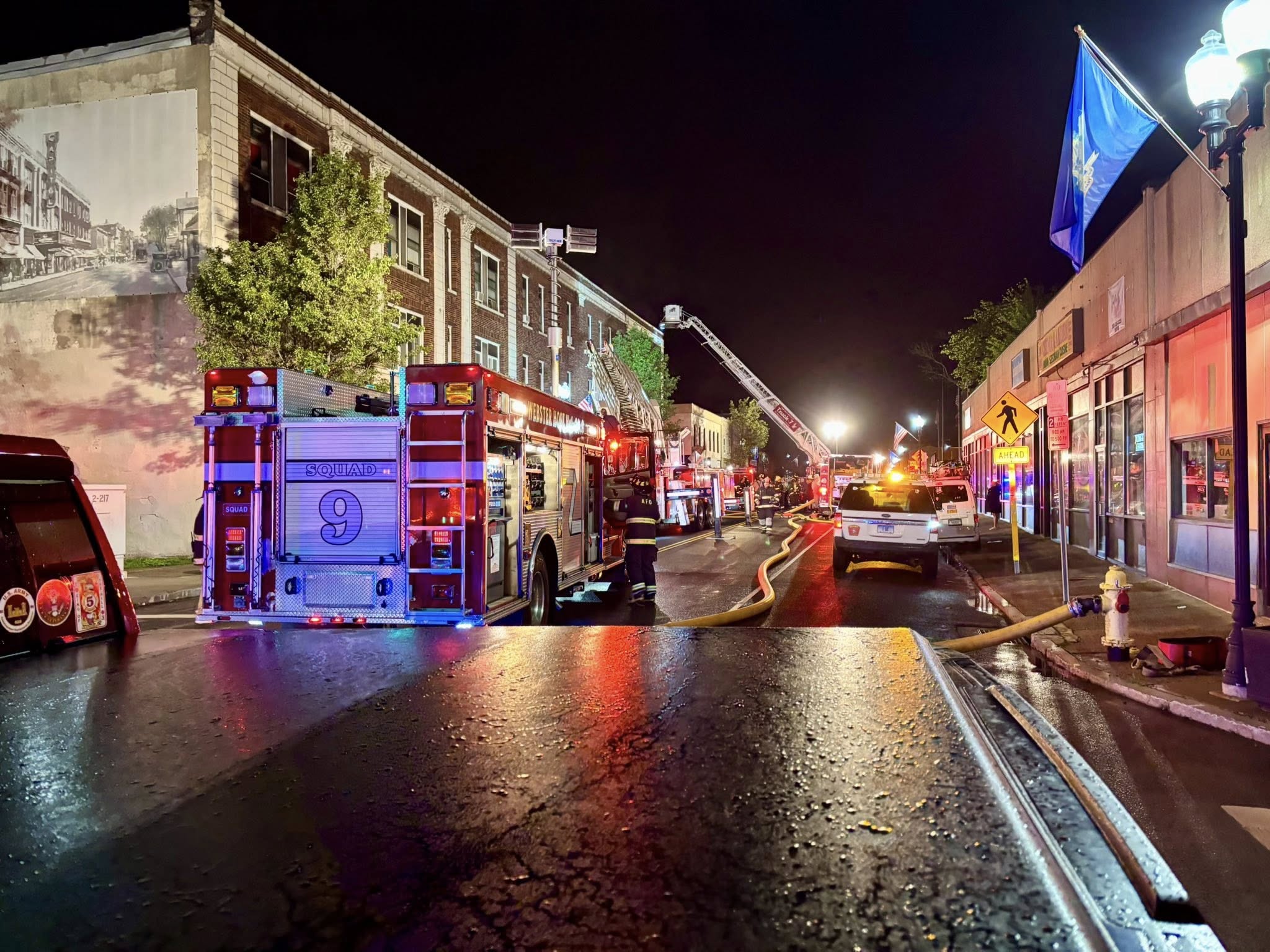 Over 20 Ansonia residents evacuated from apartment fire, officials say