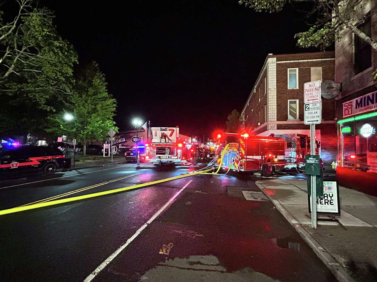 Over 20 Ansonia residents evacuated from apartment fire, officials say