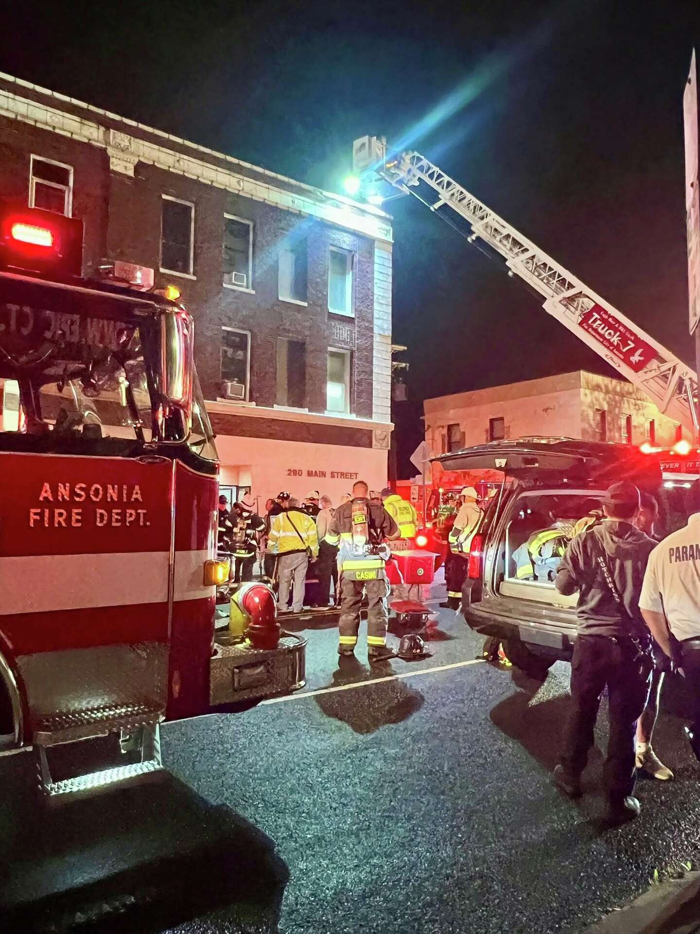 Over 20 Ansonia residents evacuated from apartment fire, officials say