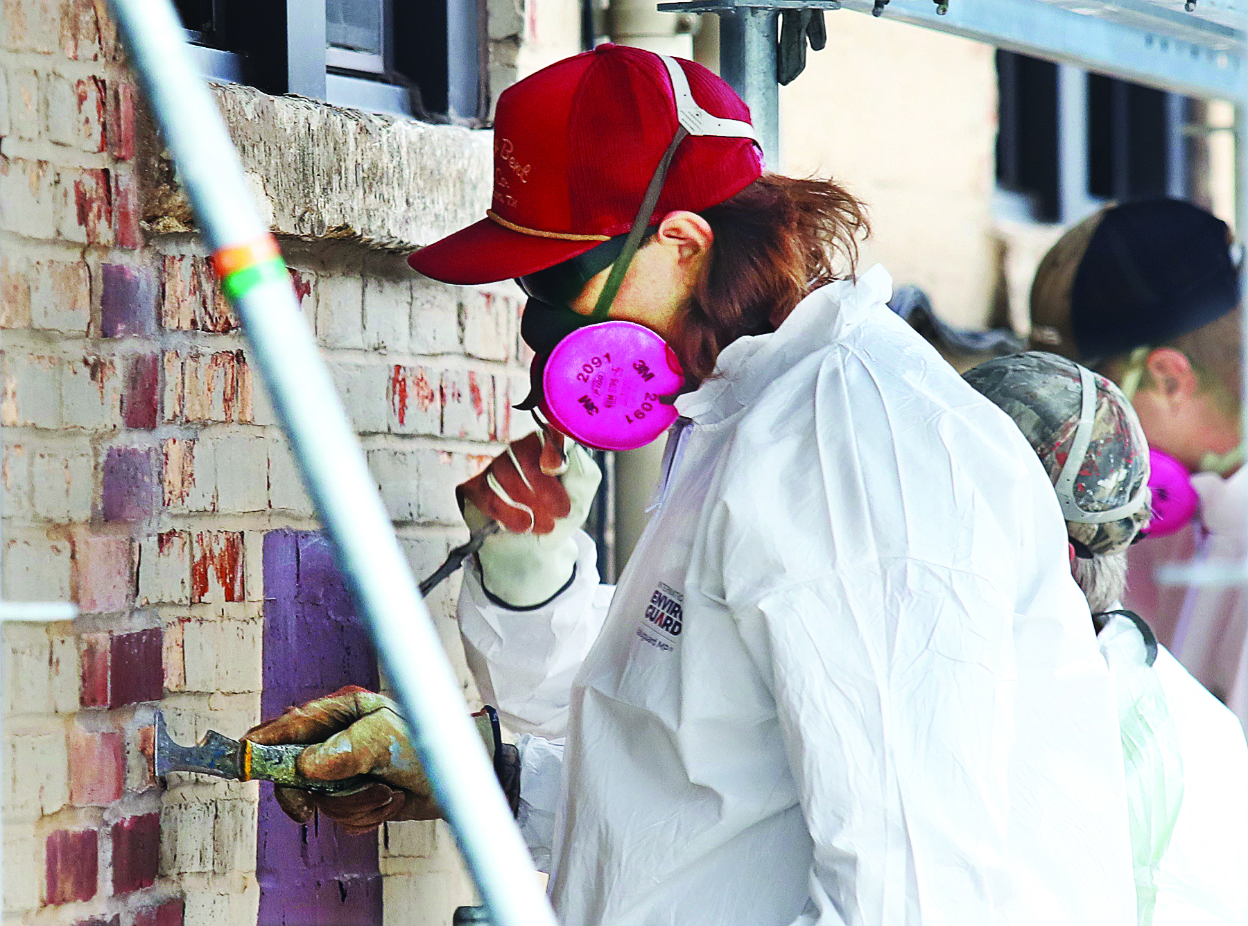 Laura Building renovation brings new paint, preserves historic site