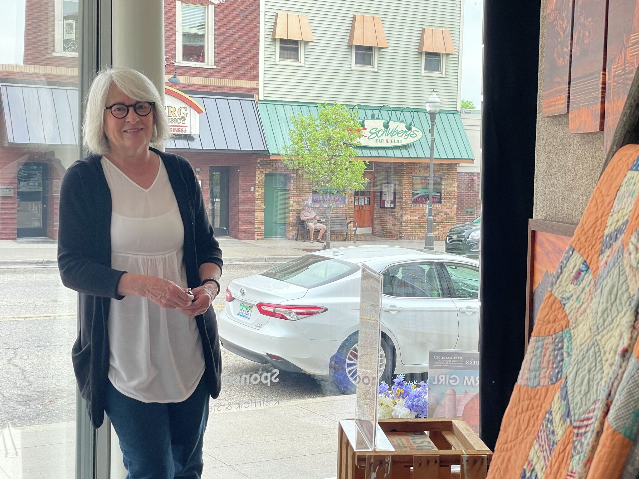 Laura Viel named Artworks Patron of the Arts in Big Rapids Michigan